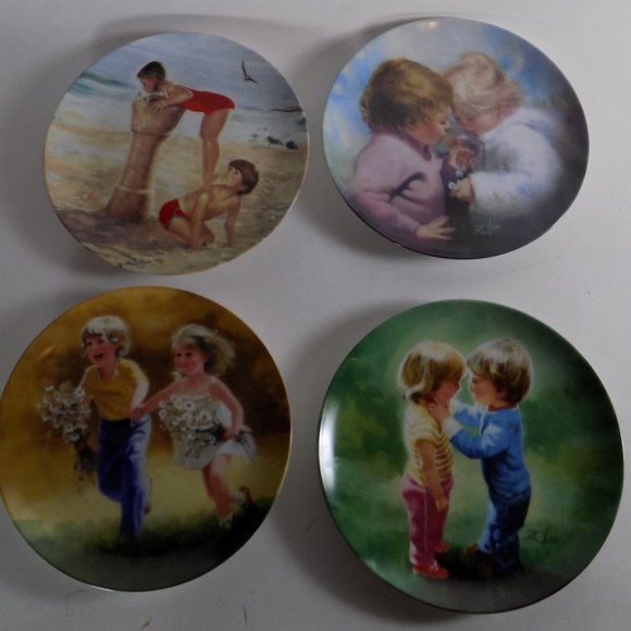 Donald Zolan | Accents | Vintage 98s Donald Zolan Collector Plates Lot ...
